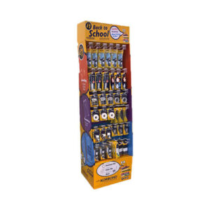 Corrugated display racks in schools - TopWon