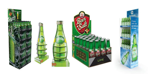 Summer Beer displays - Custom Cardboard Beer display