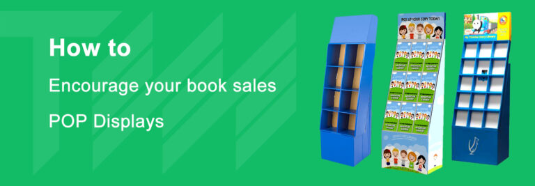 Custom Cardboard Book Display Stand Manufacturer - Get a Auote